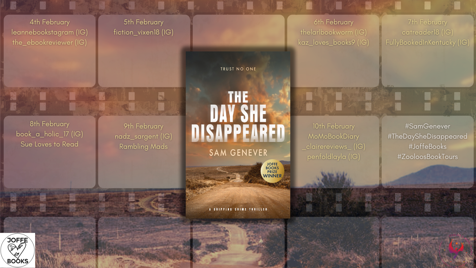 The Day She Disappeared by Sam Genever – MoMoBookDiary