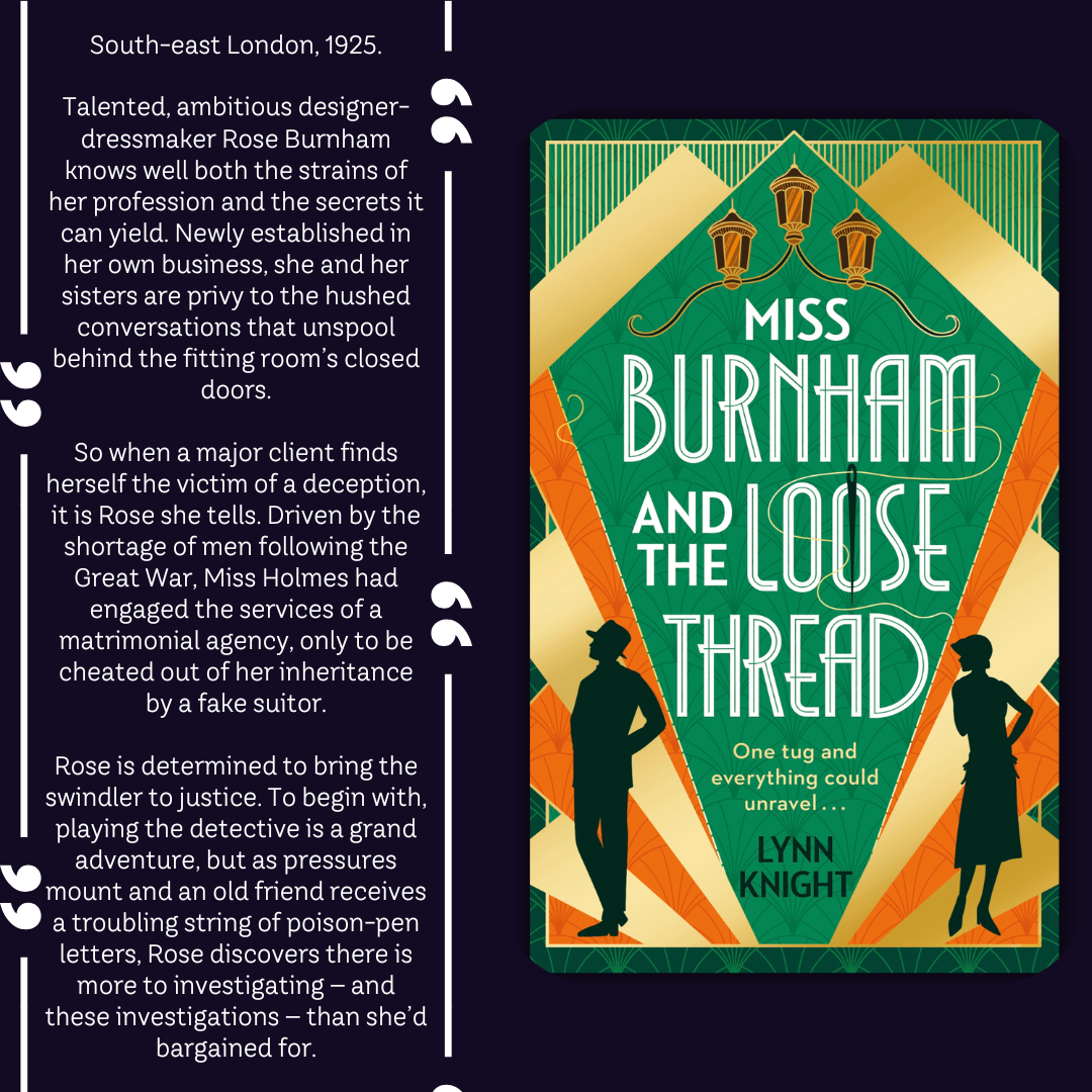 Miss Burnham and the Loose Thread by Lynn Knight – MoMoBookDiary