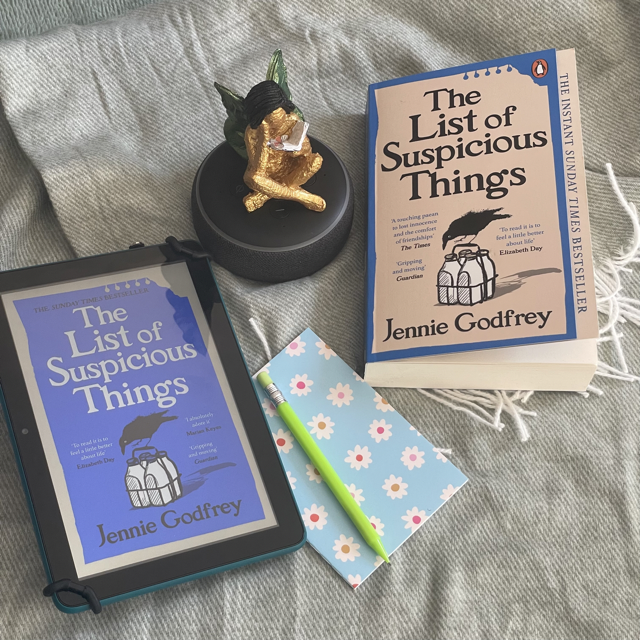 The List Of Suspicious Things by Jennie Godfrey – MoMoBookDiary